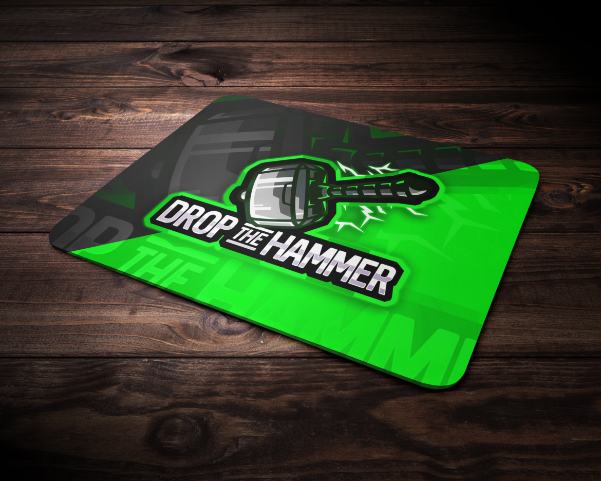 Drop The Hammer Mouse Pad | Double R Enterprises, LLC
